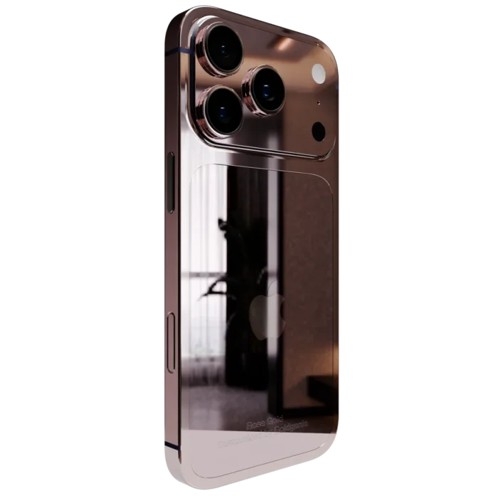 Luxury Rose Gold iPhone 17 Elite Pro and Pro Max - Goldgenie Cambodia
